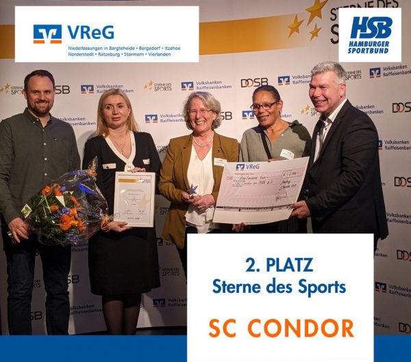 Projekt “Kids in Bewegung” belegt den zweiten Platz! – SC CONDOR